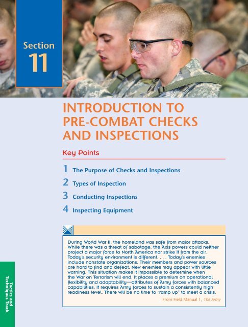 introduction to pre-combat checks and inspections - UNC Charlotte ...