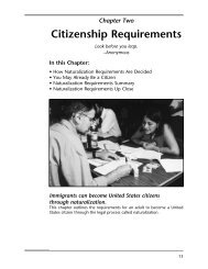 Chart C: Derivative Citizenship - ILRC