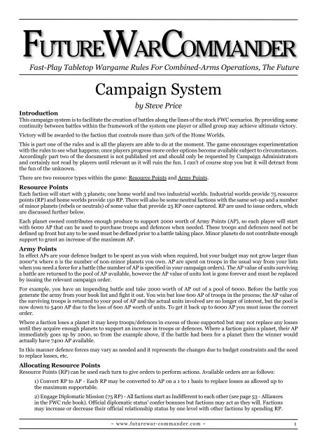 FWC-Campaign - Blitzkrieg Commander