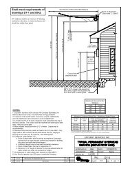 Overhead Central Service Pole - Entergy New Orleans, Inc.