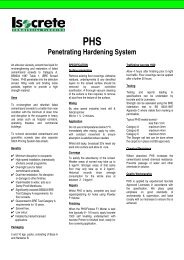 ISOCRETE 1500 - JHLidstone