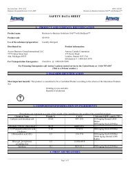(MSDS) Concentrated Molasses Solids - NCP Alcohols