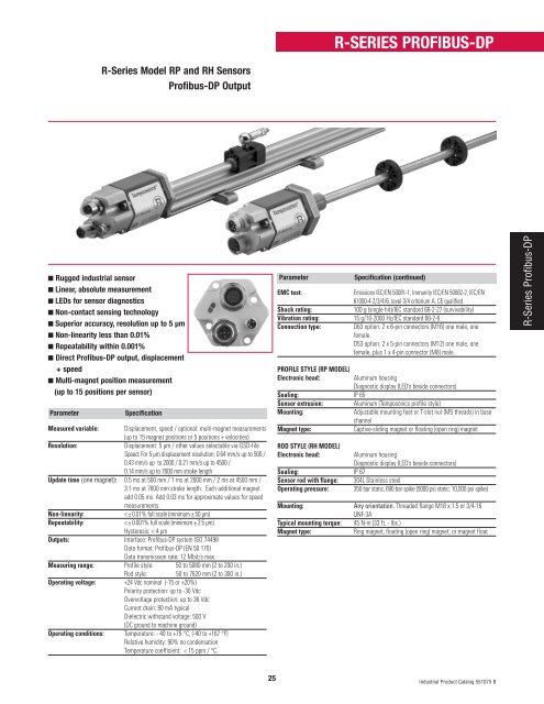 R-SERIES PROFIBUS-DP - Coastalhydraulics.net
