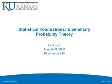 Chapter 8 Elementary Probability Theory