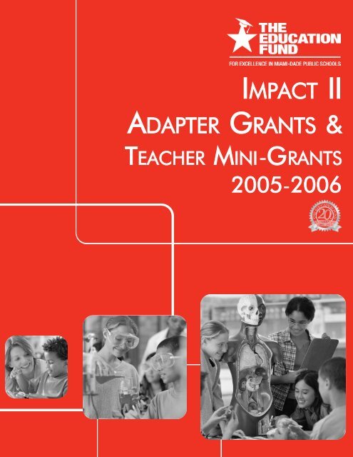 2005-2006 Teacher Mini-Grants Award Booklet - The Education Fund