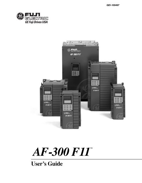 AF-300 F11 Series Instruction Manual - Dealers Electric Motor