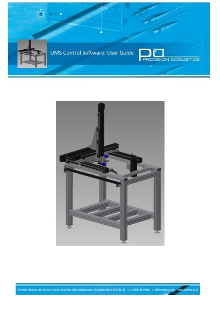 UMS (3) Control Software User guide rev1.1.pdf - Precision ...