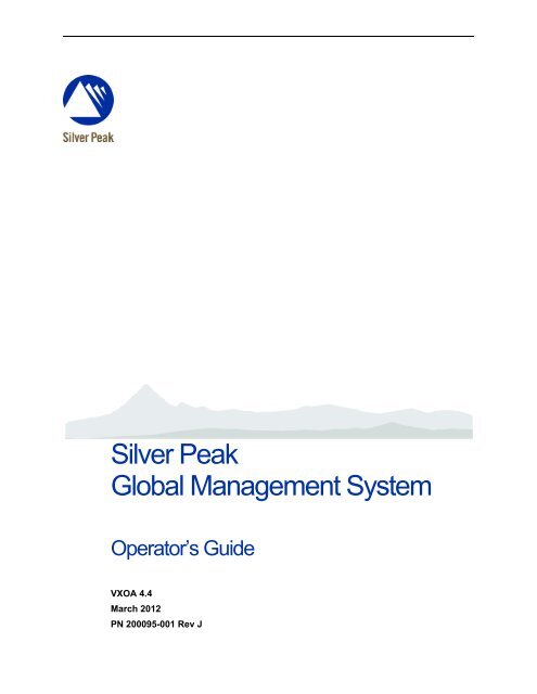 Download - Silver Peak