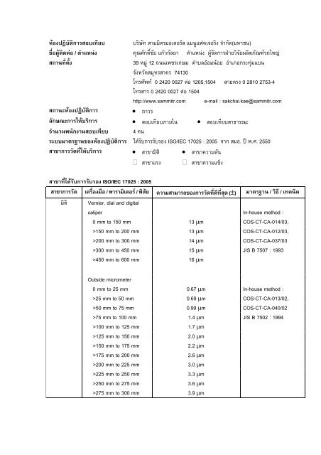 In-house method - วว.