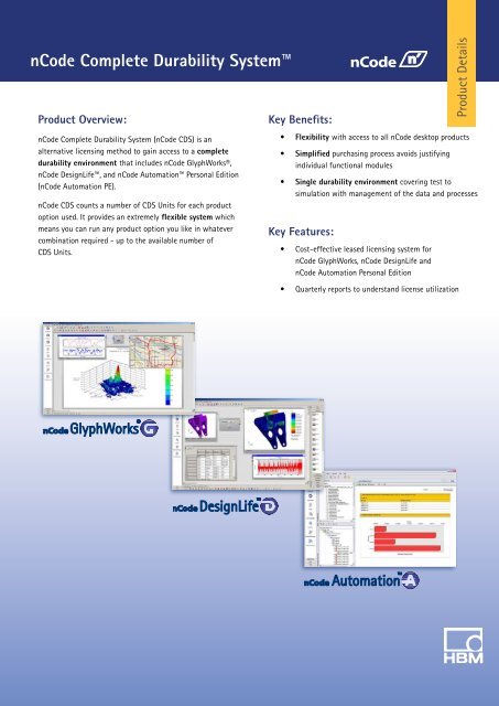 nCode Complete Durability System™ - HBM nCode