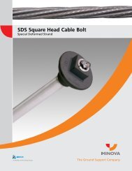 Secura Bolt - Minova Australia