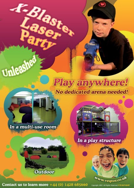 Laser Tag X-Blaster (2 MB) - VEQTOR