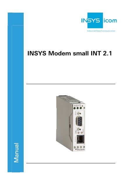 INSYS Modem small INT 2.1 - inl system ab