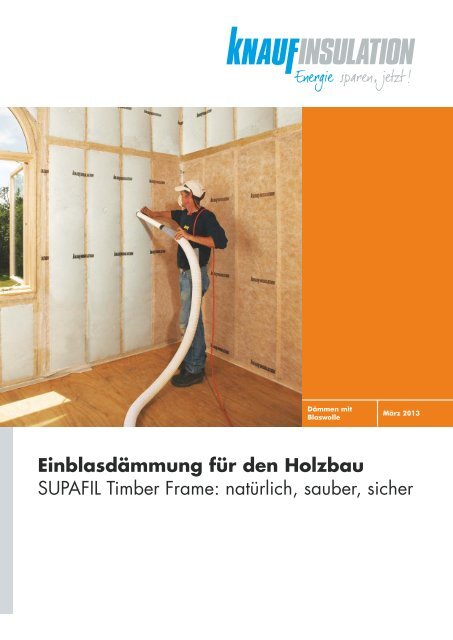 Verarbeitungsrichtlinie SUPAFIL Timber Frame - Knauf Insulation ...