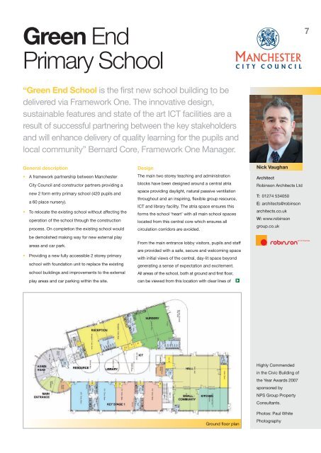Green End Primary School - Public Architecture.co.uk logo