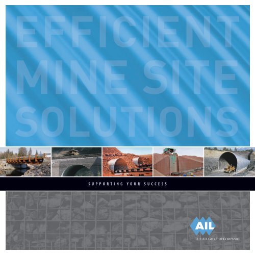 Download the AIL Mine Site Solutions Brochure - Atlantic Industries ...