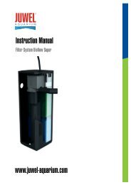 Manual Bioflow Mini Filter( PDF, 0 MB ) - JUWEL® Aquarium