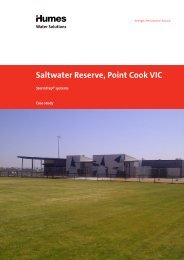 HumeCeptor® system Technical manual - Humes