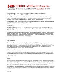 Technical Notes 21C - Brick Masonry Cavity Walls - Construction ...