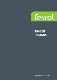 ROUTERED - ORDER - Tesrol Doors