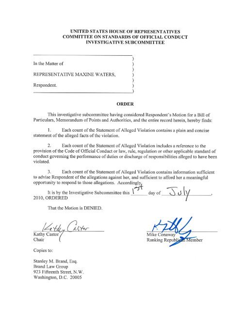 What is a bill of particulars - gasttec