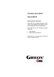 TECHNICAL DATA SHEET GRILON TSG-30