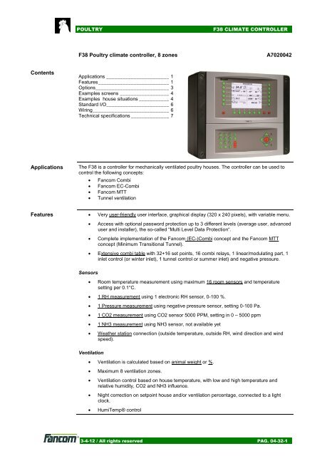 04-32 F38 Klimaatregelaar MTT (GB) - Farmi Tilatech Oy