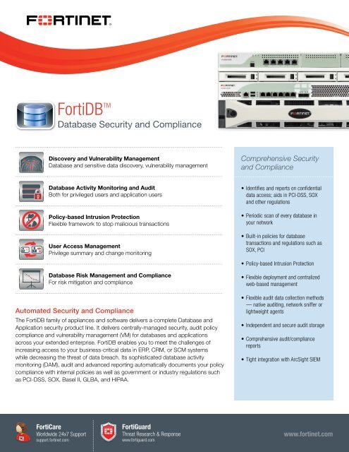 FortiDB-400C - Fortinet