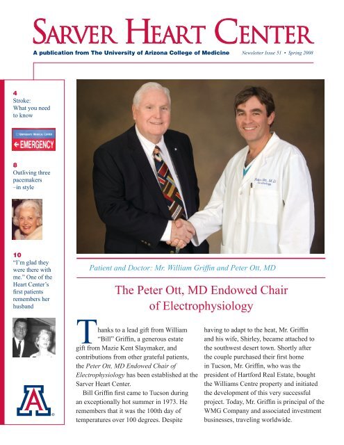 The Peter Ott, MD Endowed Chair of Electrophysiology