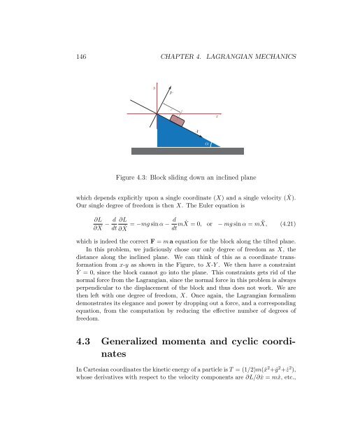 146 Chapter 4 Lagrangian