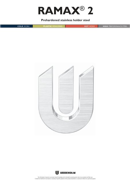 RAMAX® 2 - Uddeholm Argentina