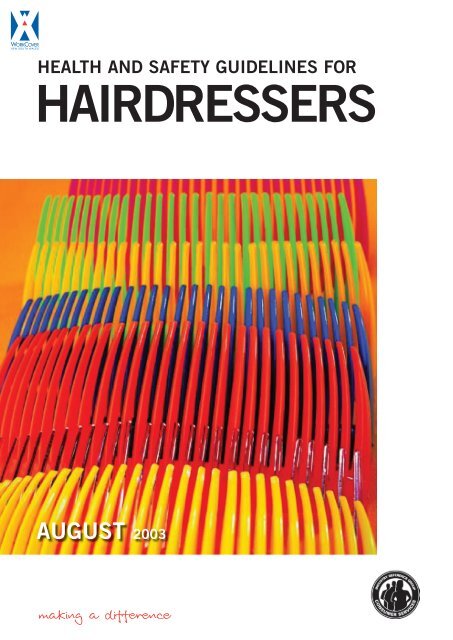 Hairdressers: Health and Safety Guidelines - WorkCover NSW