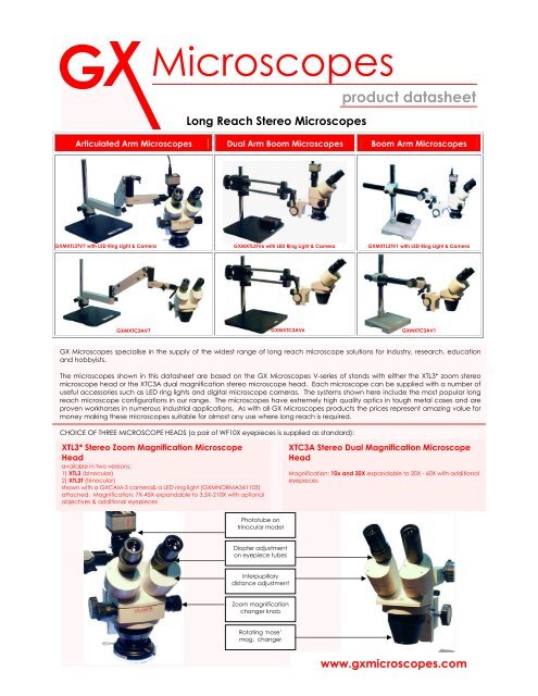 Microscopes - GT Vision