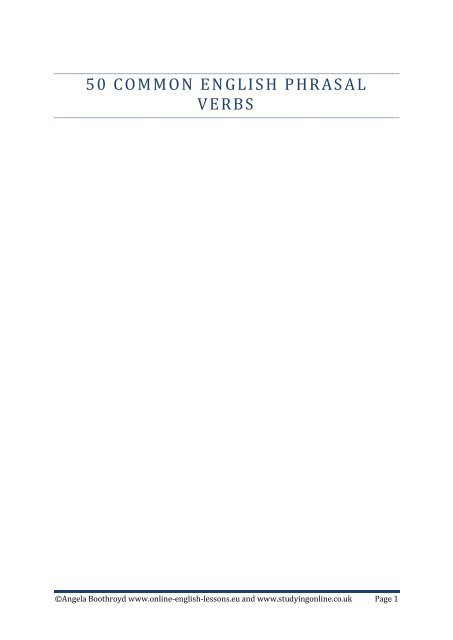 50 common English phrasal verbs 50-common-english-phrasal-verbs