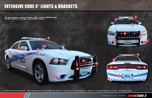 DODGEÂ® CHARGER PURSUIT - Code 3 Public Safety Equipment