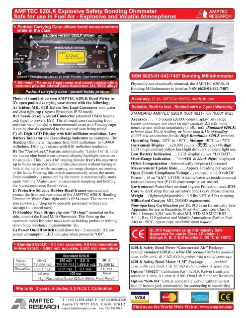 AMPTEC 620LK Explosive Sa