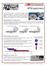 HFRR Reference fluid data - PCS Instruments