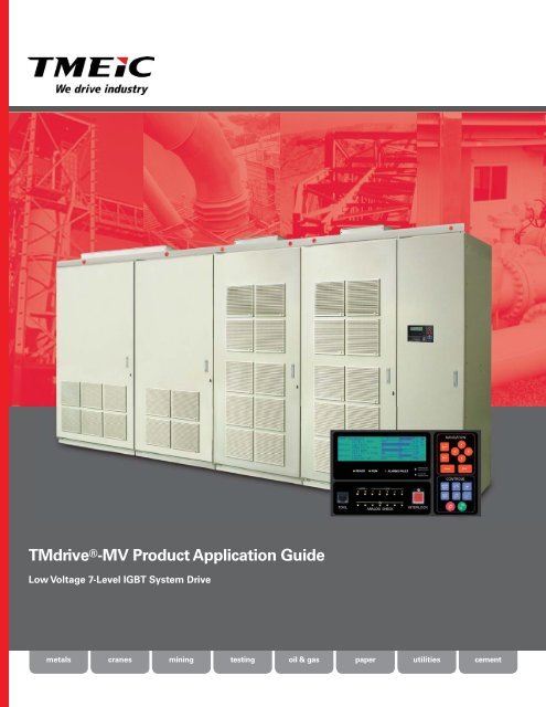 TMdriveÂ®-MV Product Application Guide - Tmeic.com