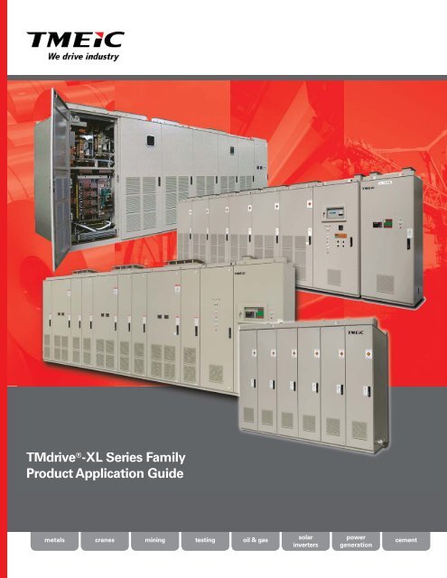 TMdrive-XL Series Drive Family Overview - Tmeic.com