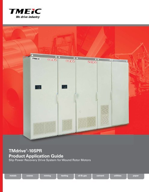TMdrive-10 SPR Application Guide - Tmeic.com