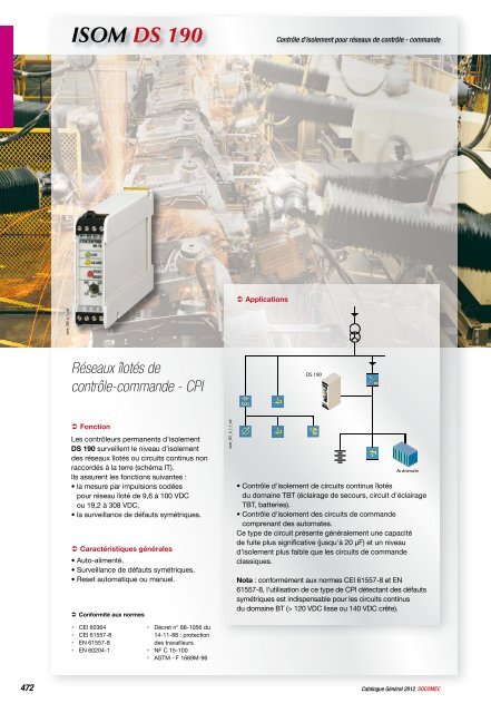ISOM DS 190 - Socomec