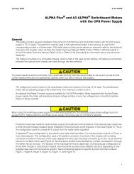 The Elster Electricity Meter And ABB Instrument Transformer ...