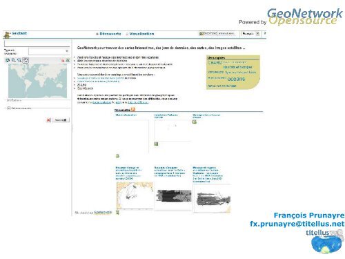 GeoNetwork - new features new user interface - OSGeo Wiki