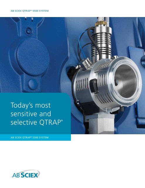 Brochure: AB SCIEX QTRAPÂ® 5500 System