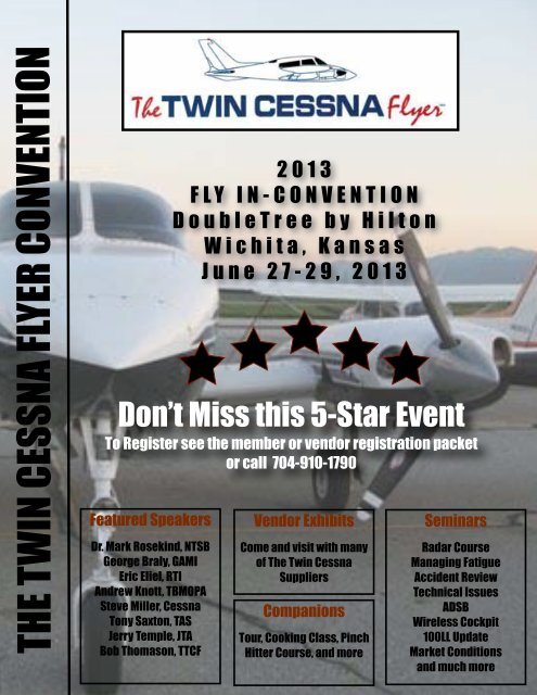 2013 Color Brochure - Twin Cessna Flyer