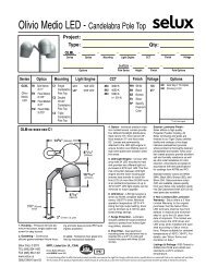 Olivio Medio LED - Universal Mount [OLML-U] selux.us