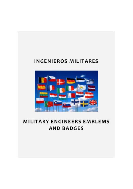 INGENIEROS MILITARES MILITARY ENGINEERS EMBLEMS AND BADGES