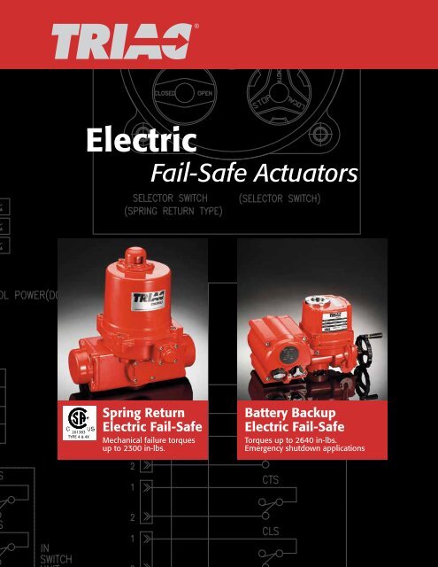 Triac Failsafe Electric Valve Actuators - RM Headlee