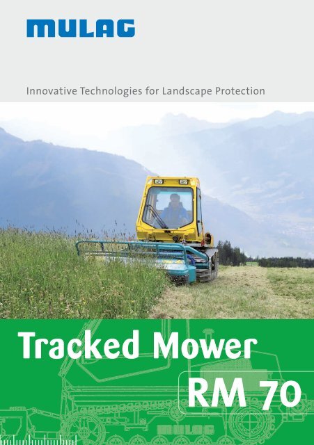 Tracked Mower MULAG RM 70 - MULAG Fahrzeugwerk, Heinz ...