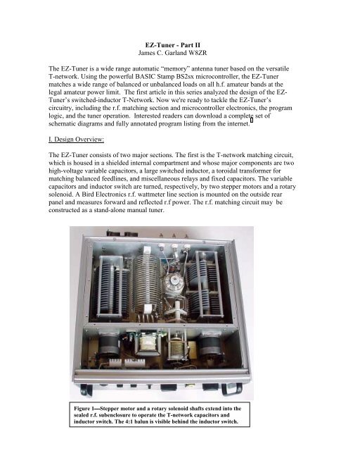 EZ-Tuner Part 2 - W8ZR